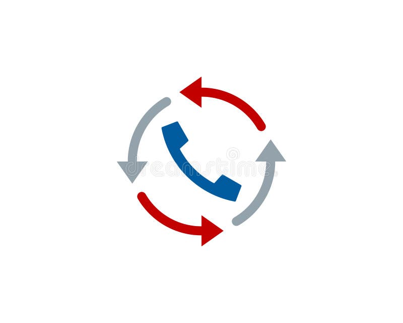 Call Icon Logo Design Element Stock Vector - Illustration of phone ...