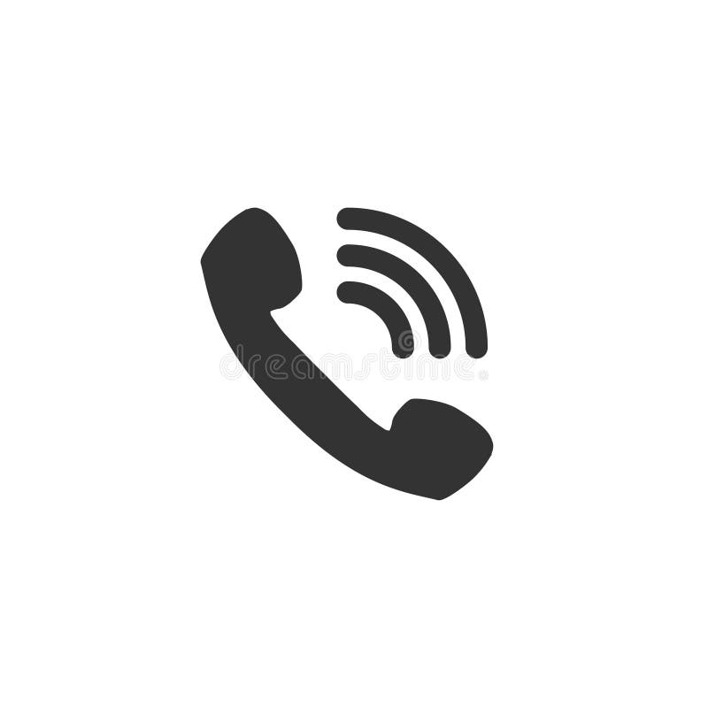 Call Icon in Simple Design. Vector Illustration Stock Vector ...