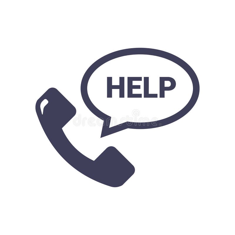 Call Icon Vector. Noisy Phone Flat Calling Symbol Isolated on White ...