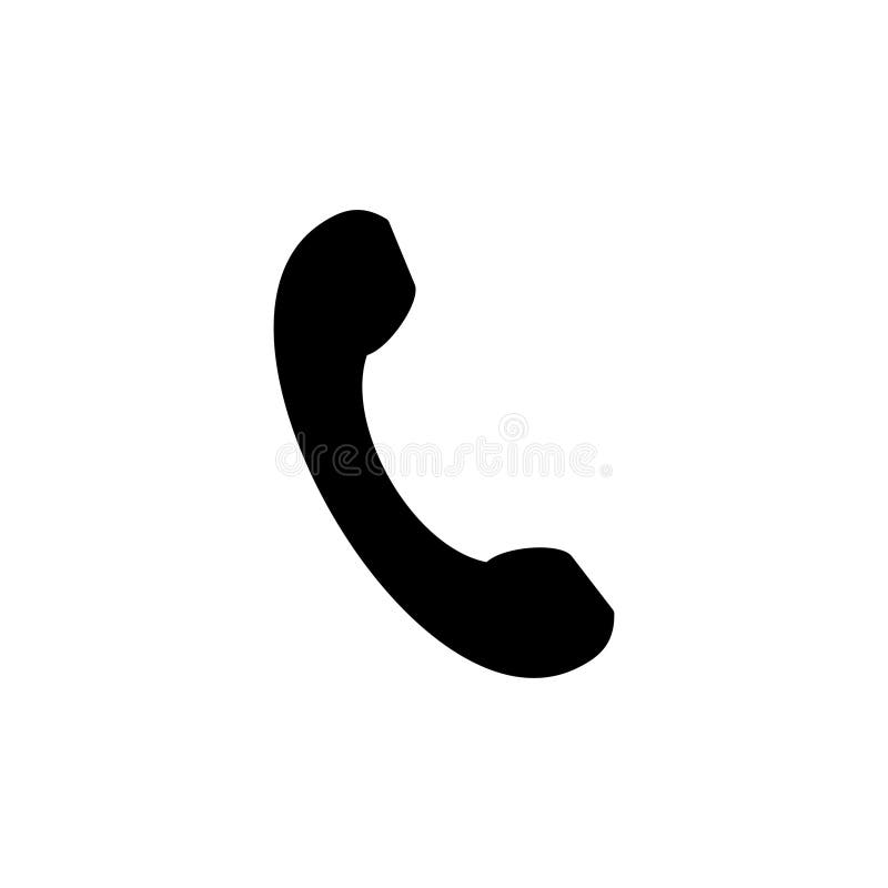Call Icon Vector. Phone Icon Stock Vector - Illustration of customer ...