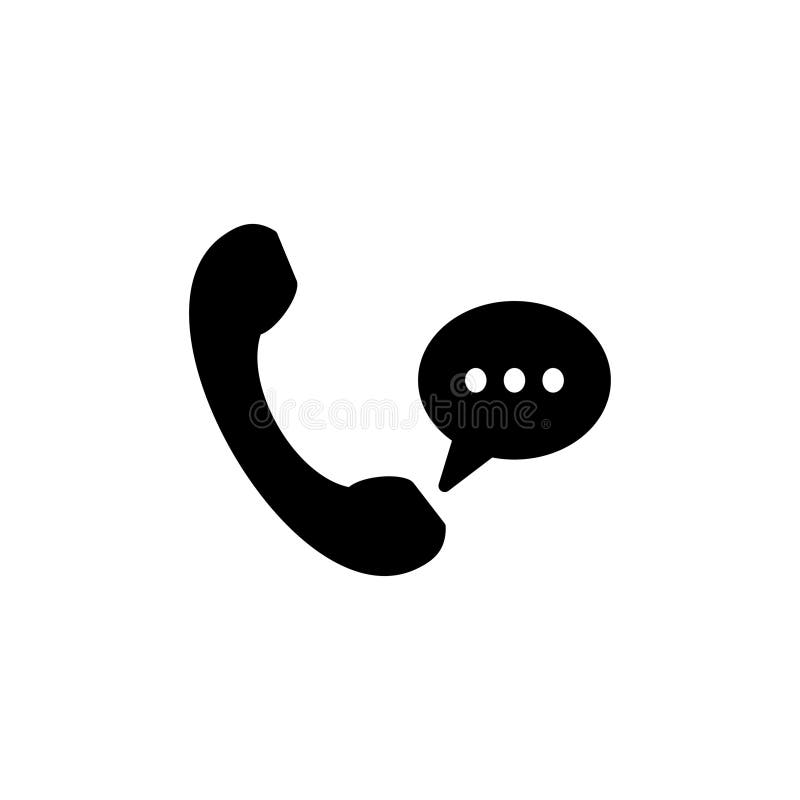 Call Icon . Phone Icon Vector Stock Vector - Illustration of phone ...