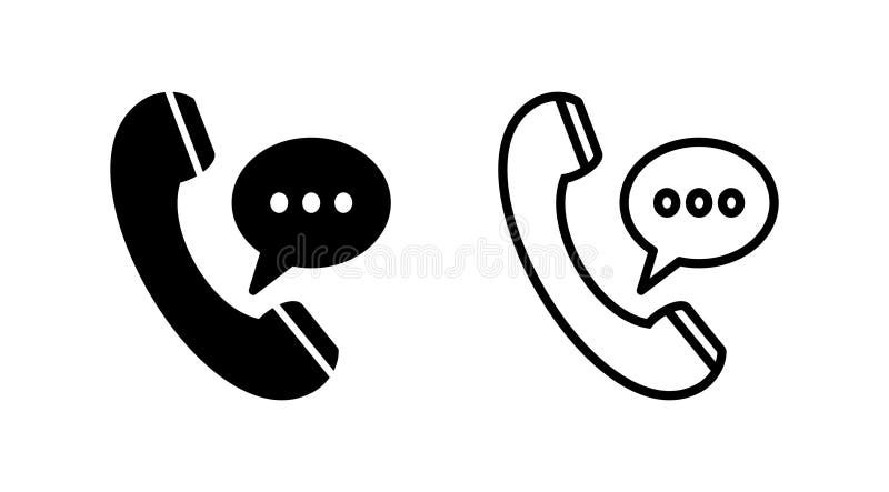 Call Icon . Phone Icon Vector Stock Vector - Illustration of design ...