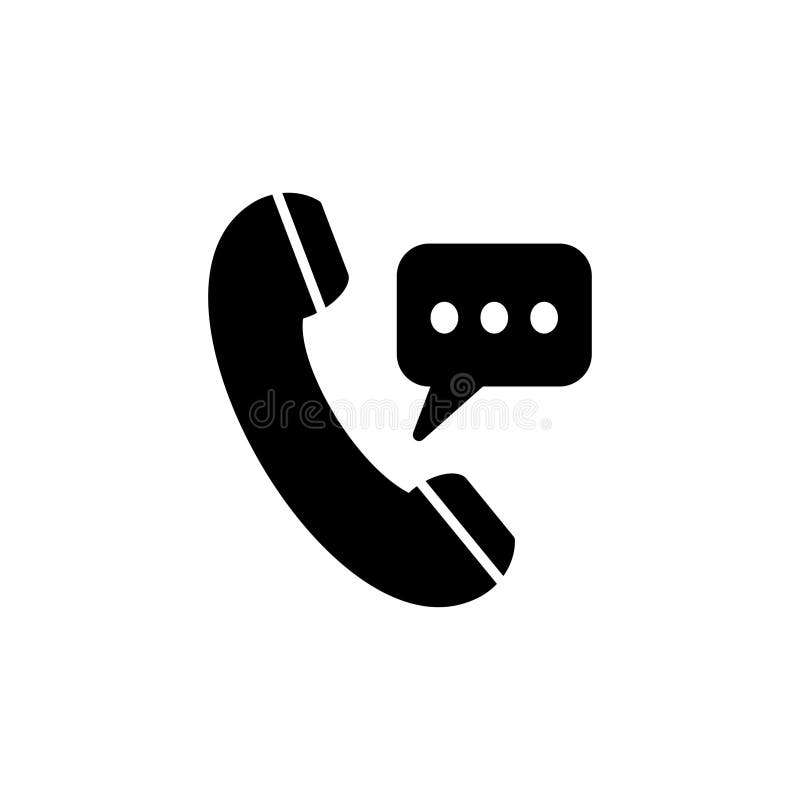 Call Icon . Phone Icon Vector Stock Illustration - Illustration of ...