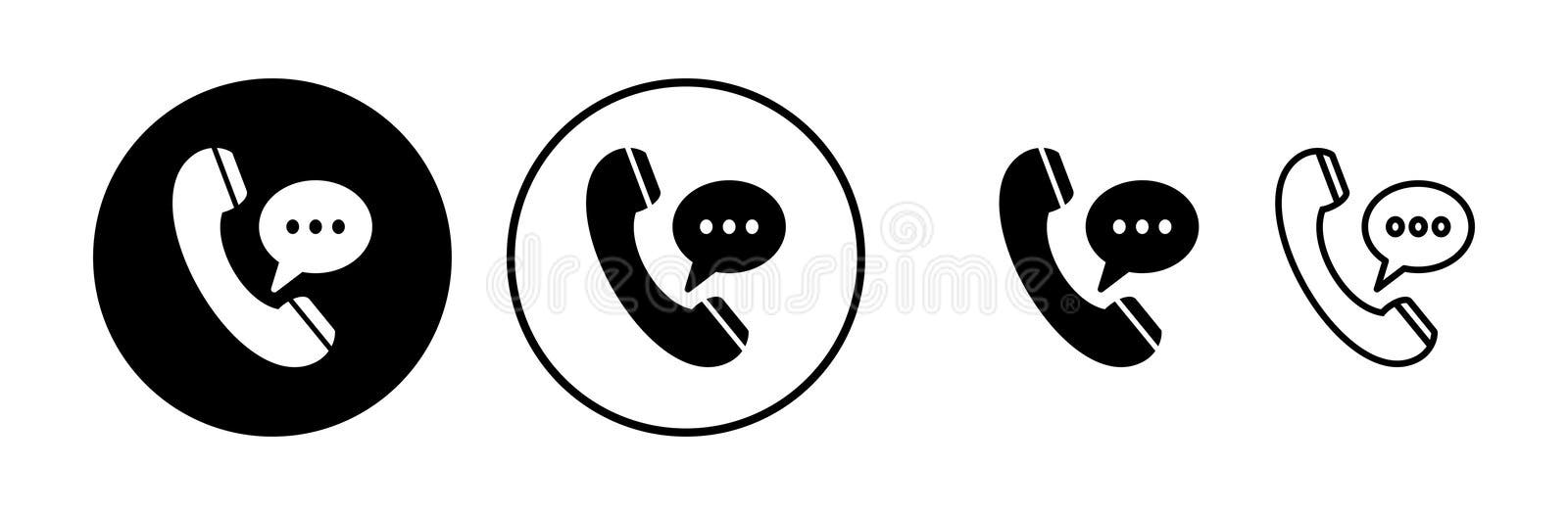 Call Icon . Telephone Icon Vector. Phone Icon Vector. Contact Us Stock ...