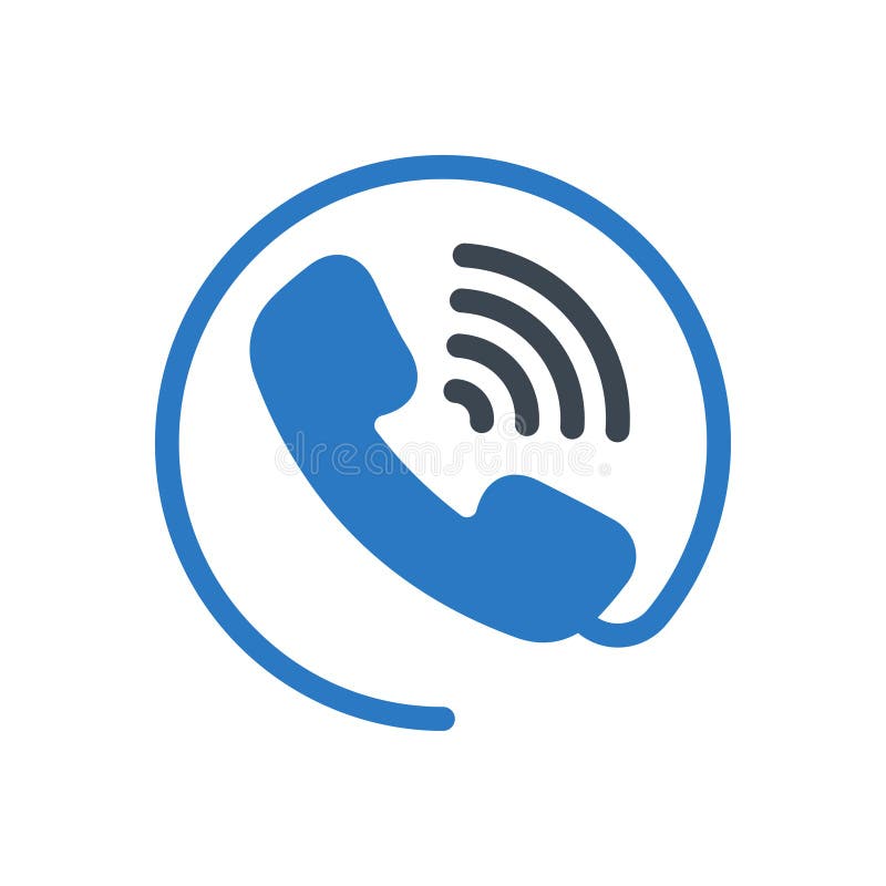 Call Vector Glyph Color Icon Stock Vector - Illustration of icon ...