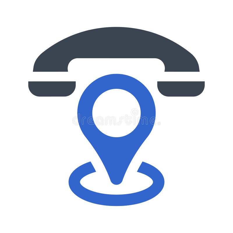Call location icon stock vector. Illustration of icon - 268270087