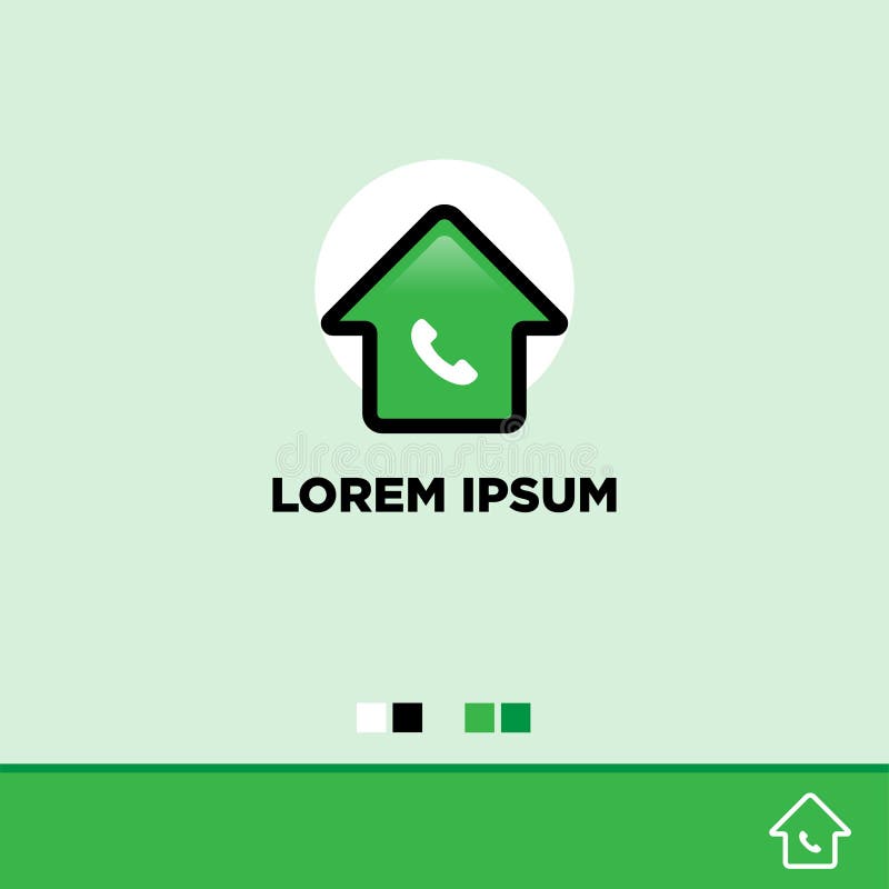 Call Logo Icon, EPS 10 stock illustration. Illustration of graphic ...