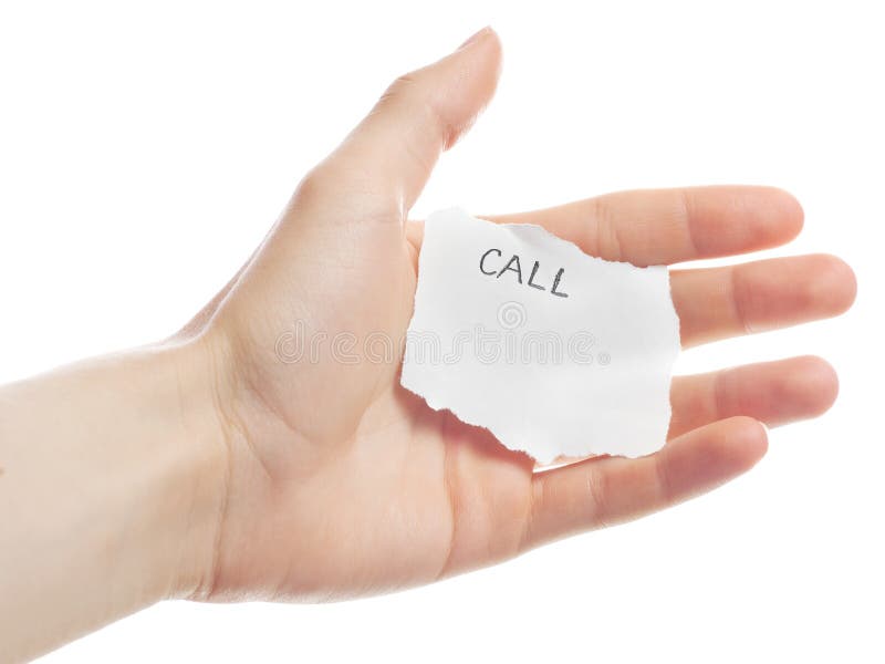 Call me stock image. Image of isolation, background, calling - 19333755