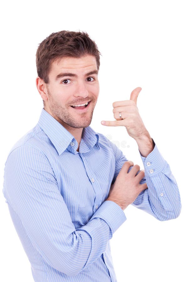 Call me! stock image. Image of expression, call, contact - 19078037