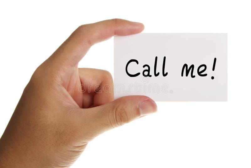 Please call me ! stock image. Image of calling, connect - 6722755