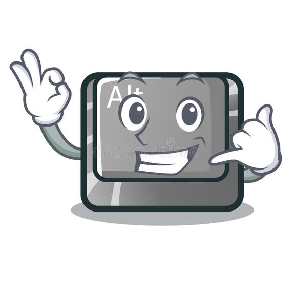 Alt Key Cartoon Stock Illustrations – 272 Alt Key Cartoon Stock ...