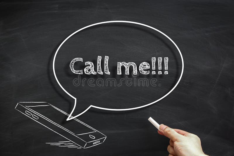 Call me stock photo. Image of screen, answer, number - 59069638