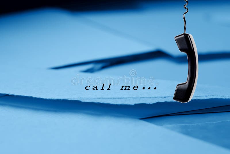 CALL ME, Customer Service Support Concept Stock Image - Image of ...