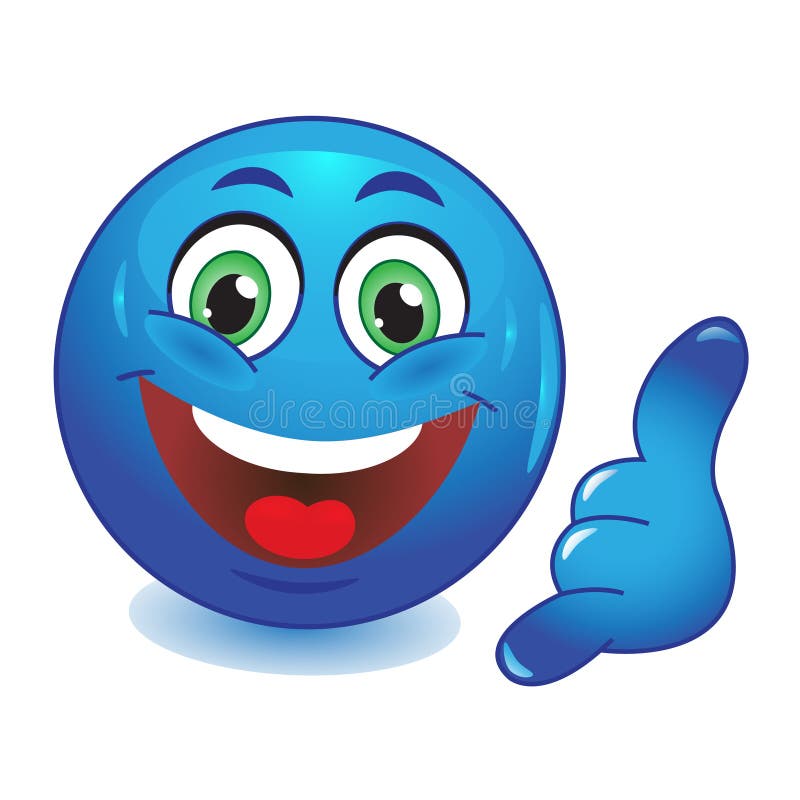 Call Me Emoticon. Vector Illustration Stock Vector - Illustration of ...