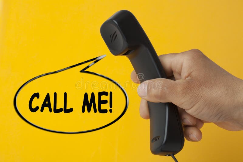 Call Me for Help stock image. Image of lover, communication - 224226465