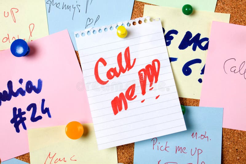 Busy Post it Note stock photo. Image of pressure, notelet - 3979354