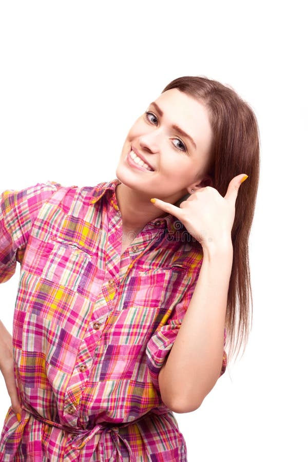 Call-me Sign Picture. Image: 18259902