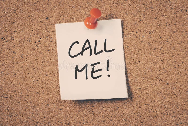 Call Me stock image. Image of word, communication, call - 78408309