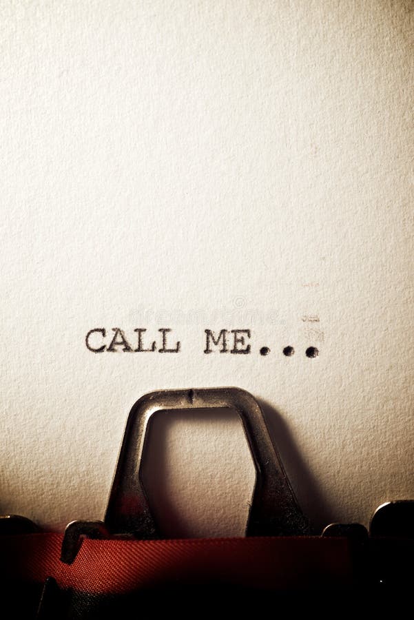 Call me text stock photo. Image of capital, conceptual - 182627946