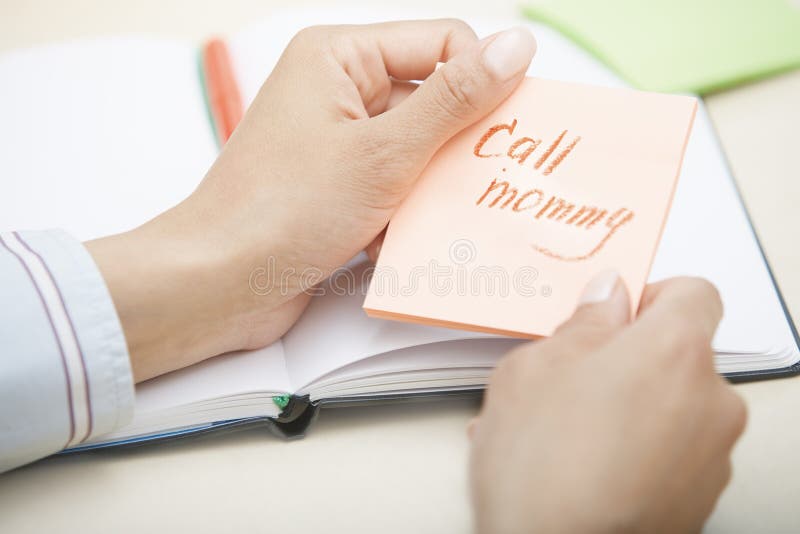 Call mommy anytime stock image. Image of networking, girls - 33584073