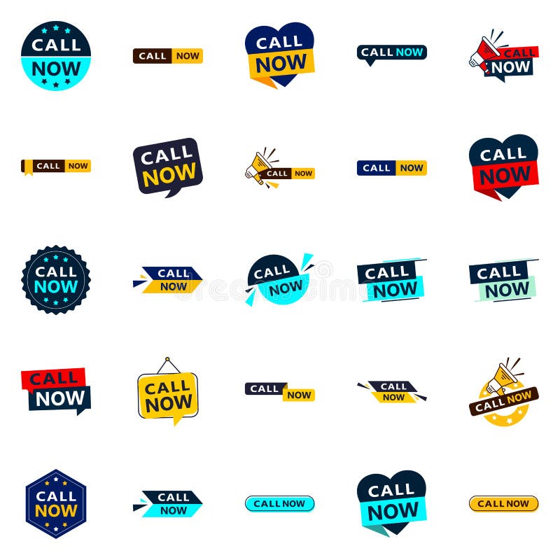 Call Now 25 Eye Catching Typographic Banners for Boosting Phone Calls ...