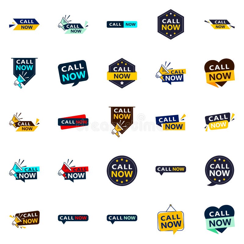 Call Now 25 Eye Catching Typographic Banners for Boosting Phone Calls ...