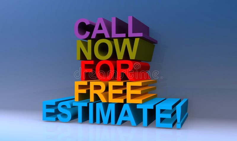 Free Estimate. Green Vector Stamp Icon. Stock Vector - Illustration of ...