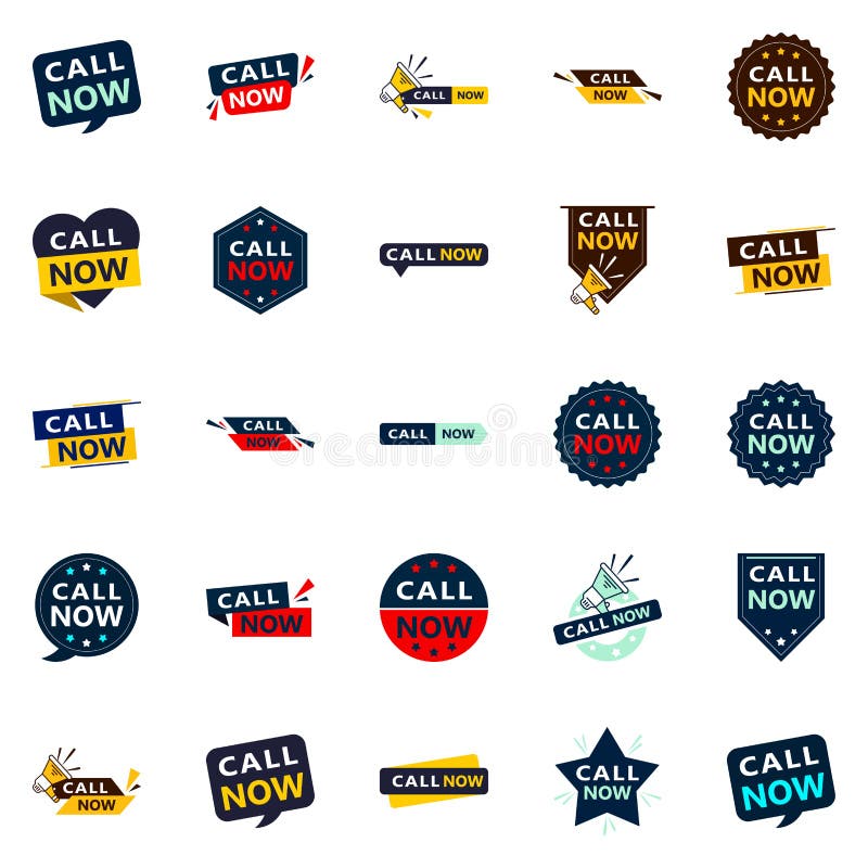 Call Now 25 Fresh Typographic Designs for an Updated Calling Campaign ...