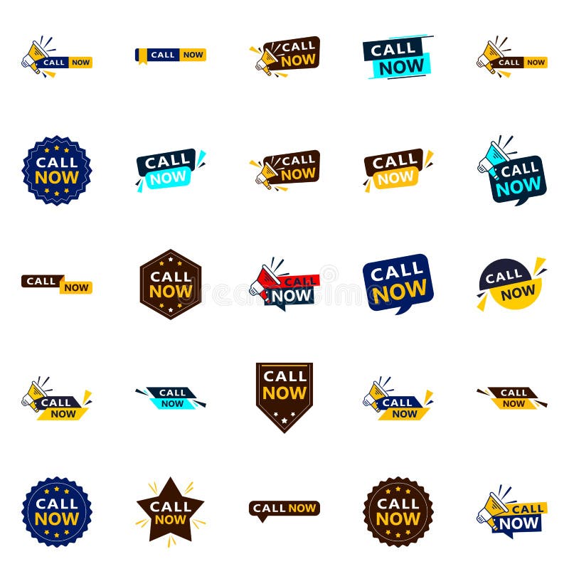 Call Now 25 Fresh Typographic Designs for an Updated Call To Action ...