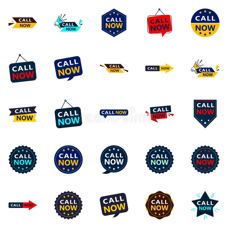 Call Now 25 Fresh Typographic Designs for an Updated Call To Action ...