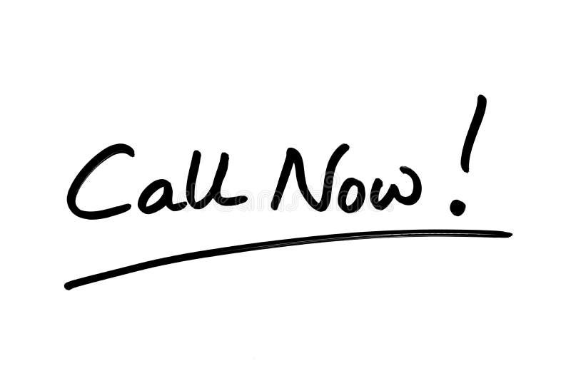 Call Now stock illustration. Illustration of phone, background - 169989177