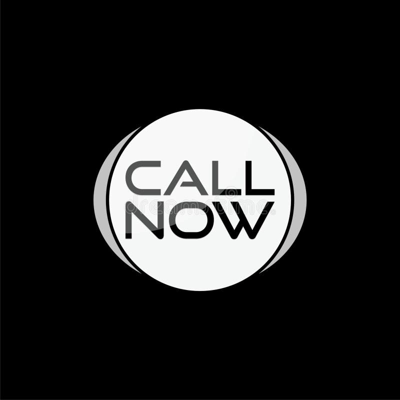 Call Now Round Button, Simple Sign or Logo Stock Illustration ... Call Now Round Button, Simple Sign or Logo Stock Illustration ...