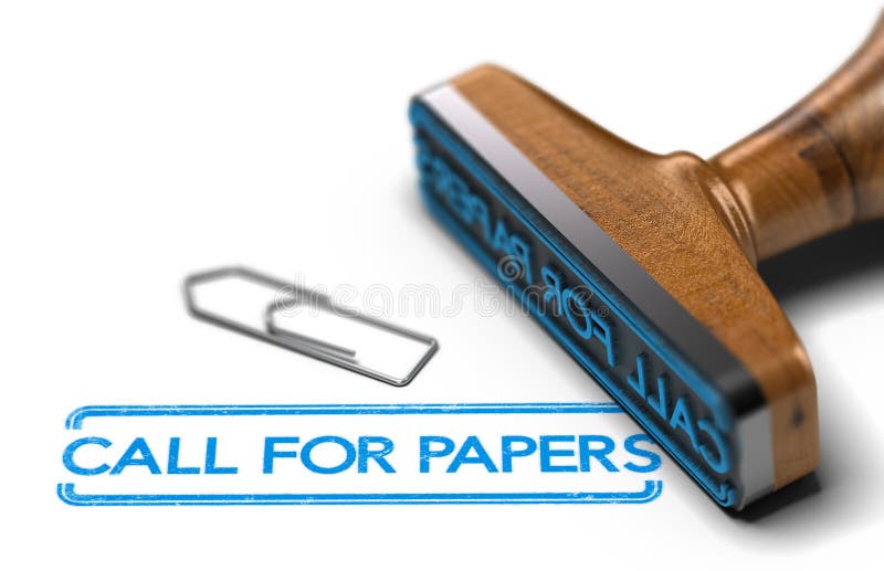 Call for Papers or Abstracts Over White Background Stock Illustration ...
