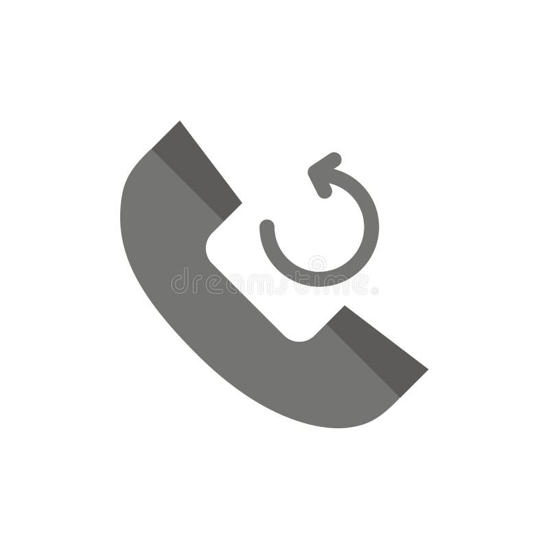 Call, Phone, Callback Flat Color Icon. Vector Icon Banner Template ...