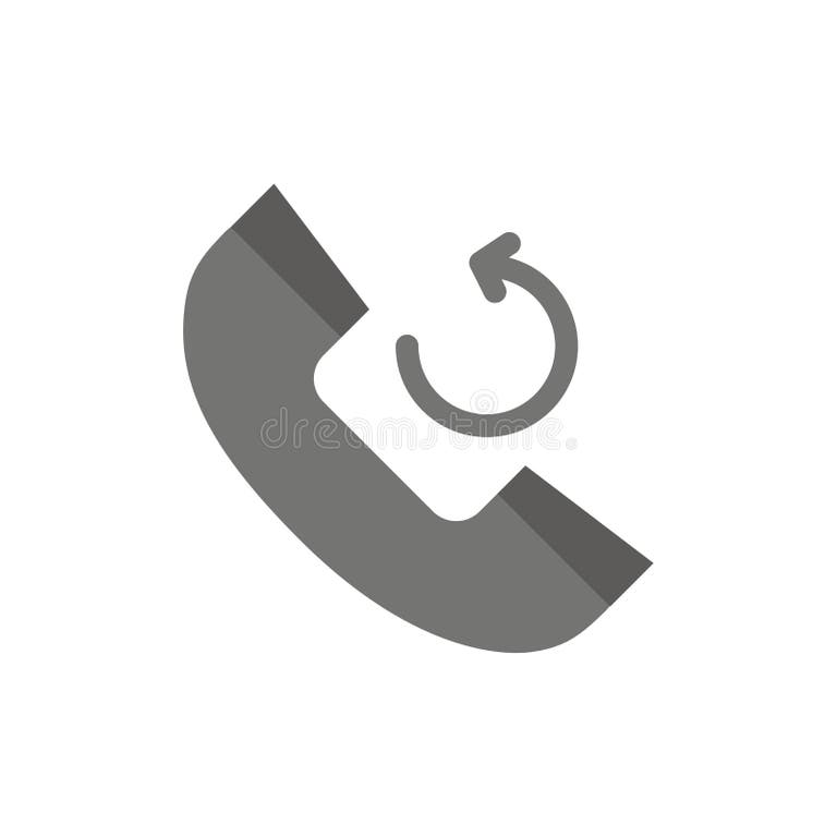 Call, Phone, Callback Flat Color Icon. Vector Icon Banner Template ...