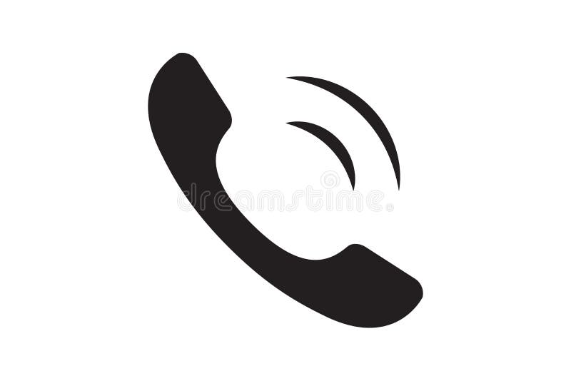 Call Phone Icon. Communication and Support Vector Symbol. Telephone ...