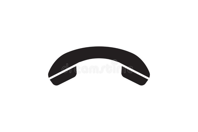 Call Phone Icon. Communication and Support Vector Symbol Stock Vector ...