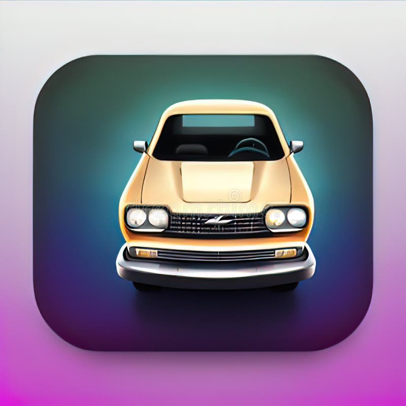 Call Recording Software App Style Icon. Generative AI. Stock ...