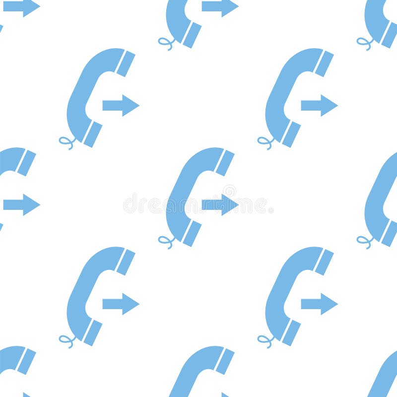 Call seamless pattern stock vector. Illustration of site - 51739668