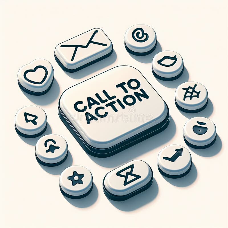 24 7. Call To Action (CTA) Button_ a Button that Promp Stock Photo ...