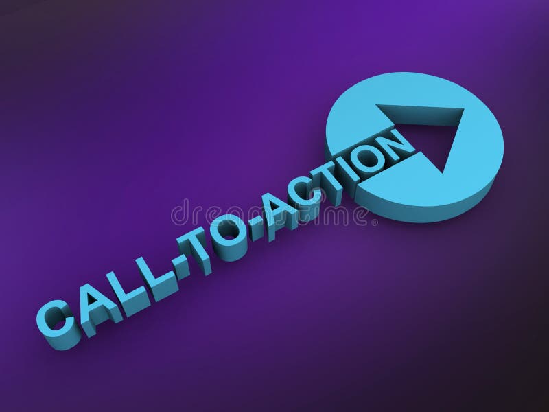 Call To Action Word on Purple Stock Illustration - Illustration of word ... Call To Action Word on Purple Stock Illustration - Illustration of word ...