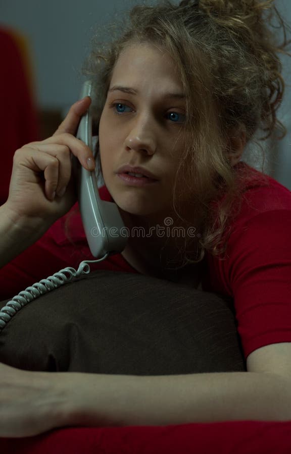 Call to the parents stock photo. Image of life, loneliness - 55539442