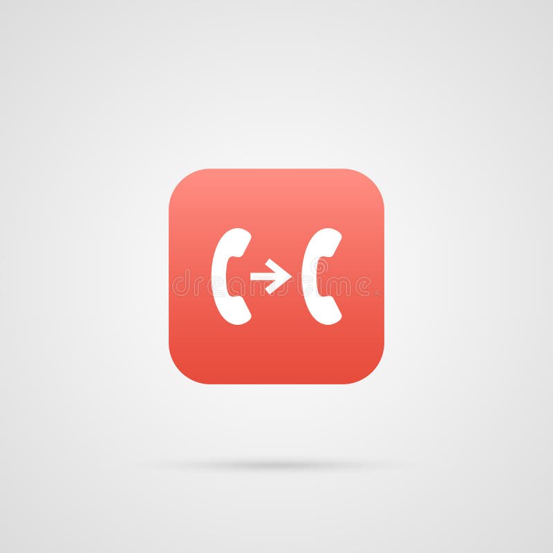 Call Transfer Icon App Vector Stock Vector - Illustration of data ...
