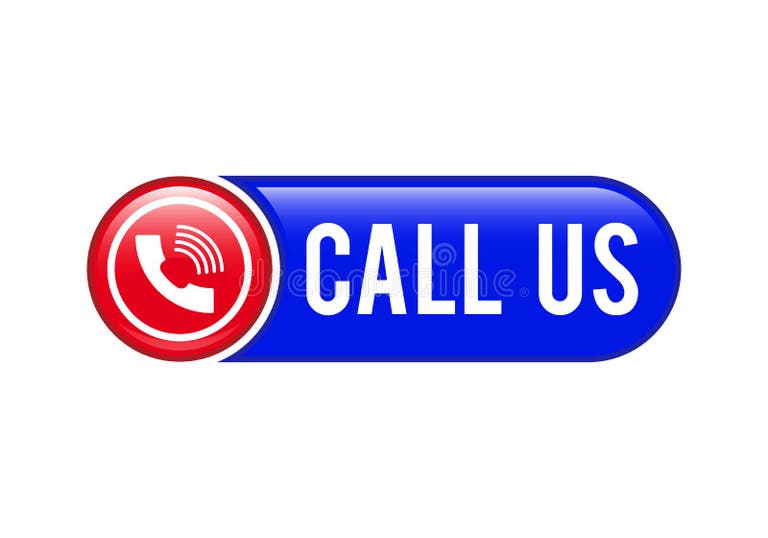 Call Us Button, Contact Us Icon Design, Stock Vector - Illustration of ...