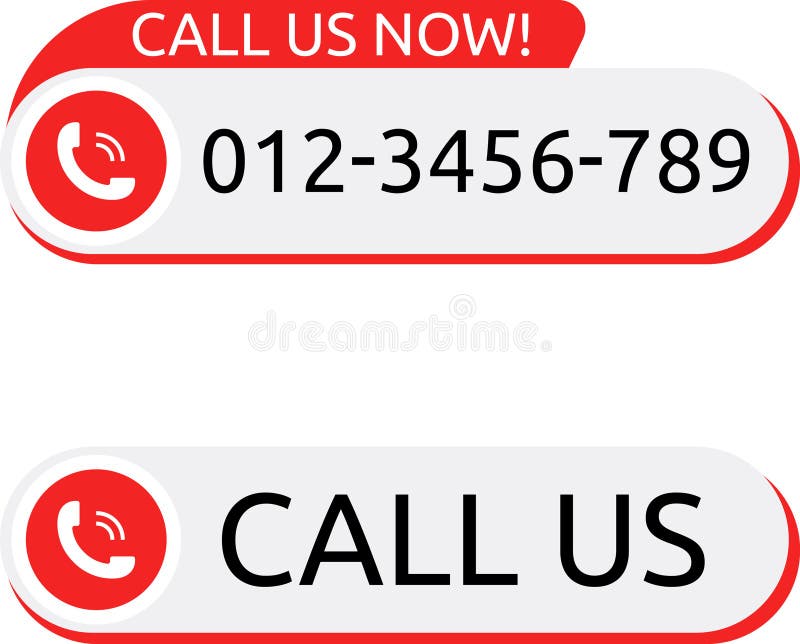 Call Now Template Stock Illustrations – 1,730 Call Now Template Stock ...