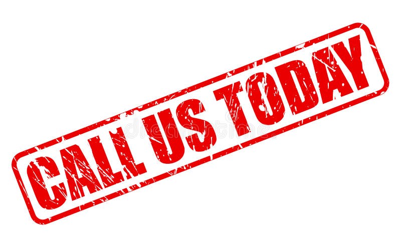 CALL US TODAY Red Stamp Text Stock Illustration - Illustration of ...