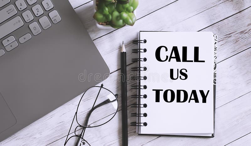 TODAY Text on White Stickers. Chart or Mechanism Concept Stock Photo ...