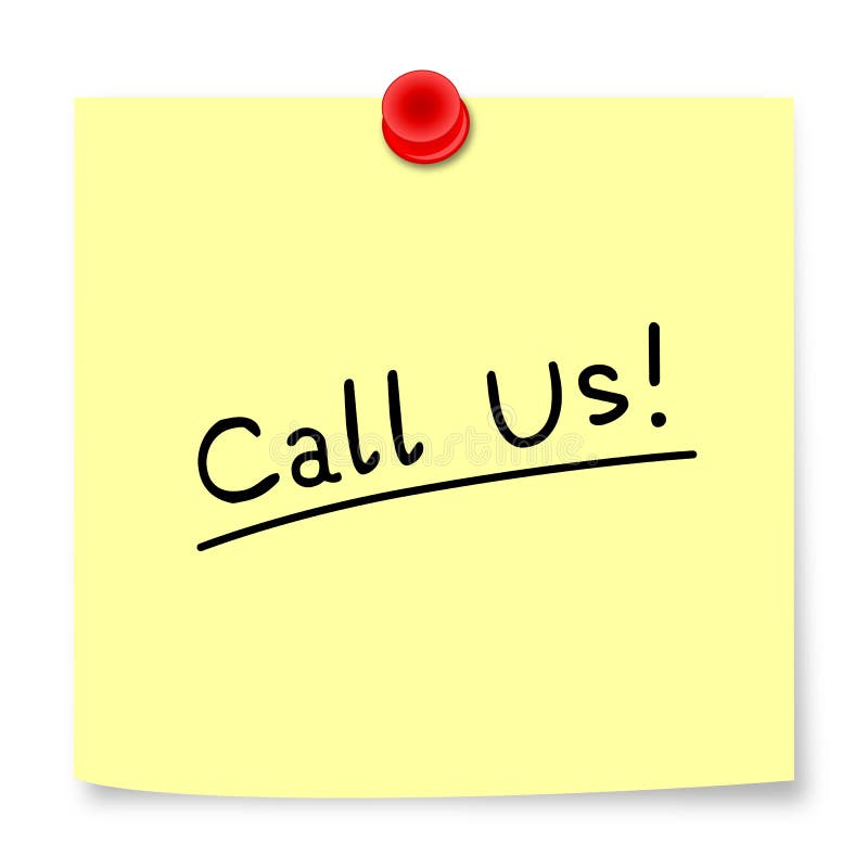 Call Us! stock illustration. Illustration of contact - 42748784