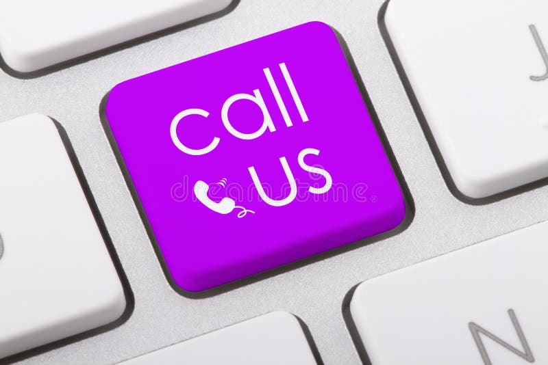 Call us stock photo. Image of keyboard, contact, download - 81934162