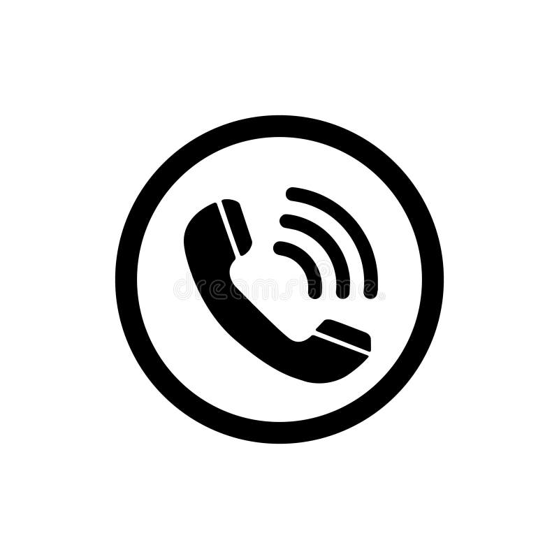 Call Vector Icon. Noisy Phone. Flat Call Symbol Stock Illustration ... Call Vector Icon. Noisy Phone. Flat Call Symbol Stock Illustration ...